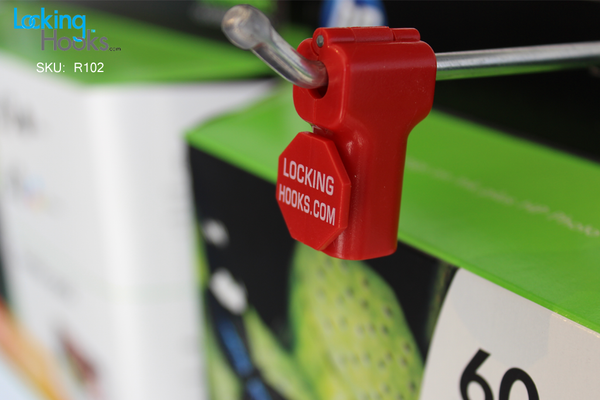 4.5mm Smaller Red StopLock for Thin Rod Hooks – LockingHooks.com
